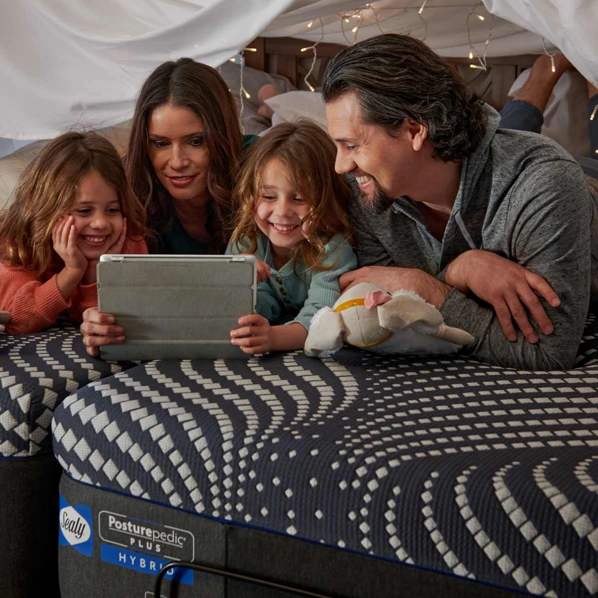Sealy High Point Firm Hybrid Split Cal King Mattress - Gil's Furniture ...