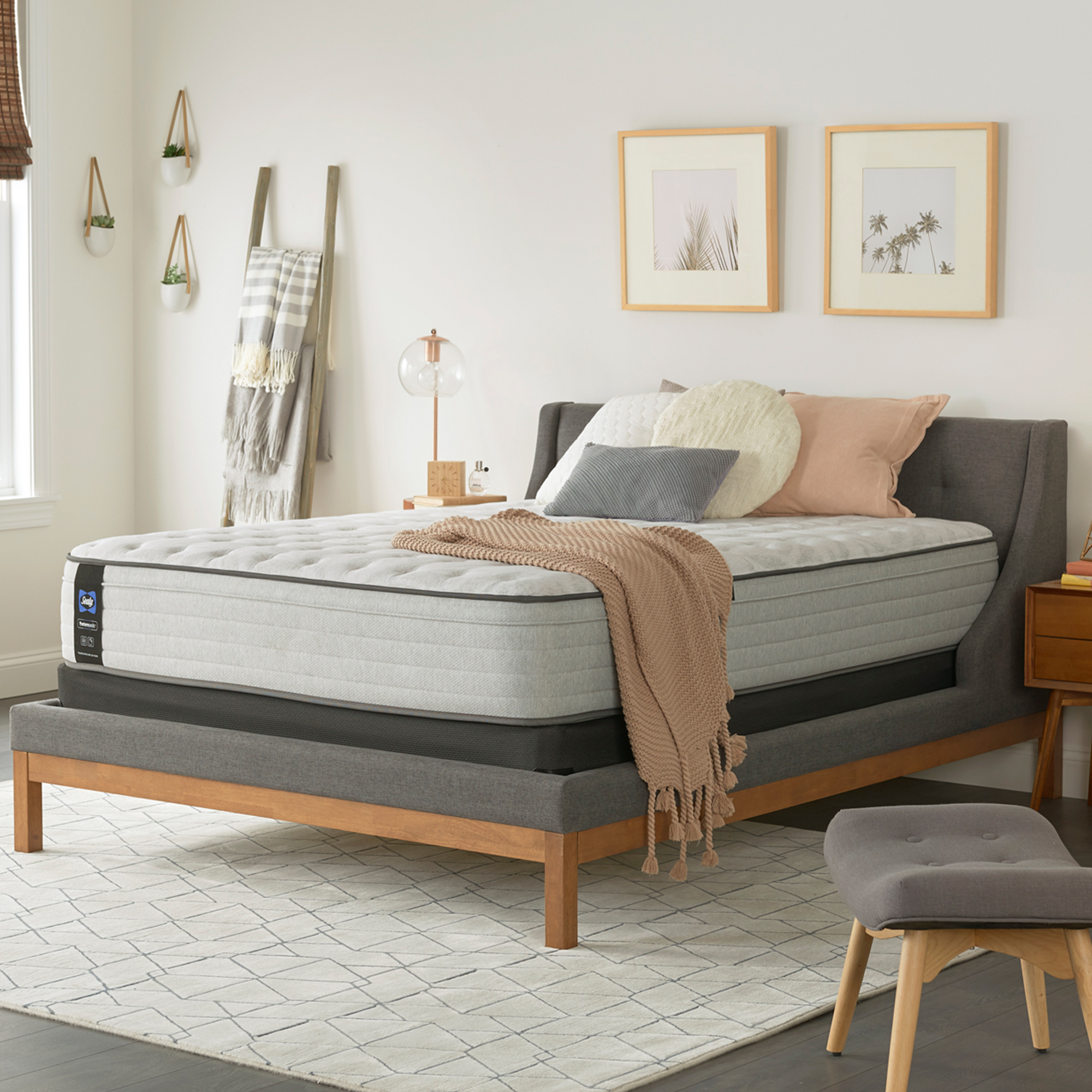 Sealy Garner II Soft Faux Euro Top Twin Mattress - Gil's Furniture ...