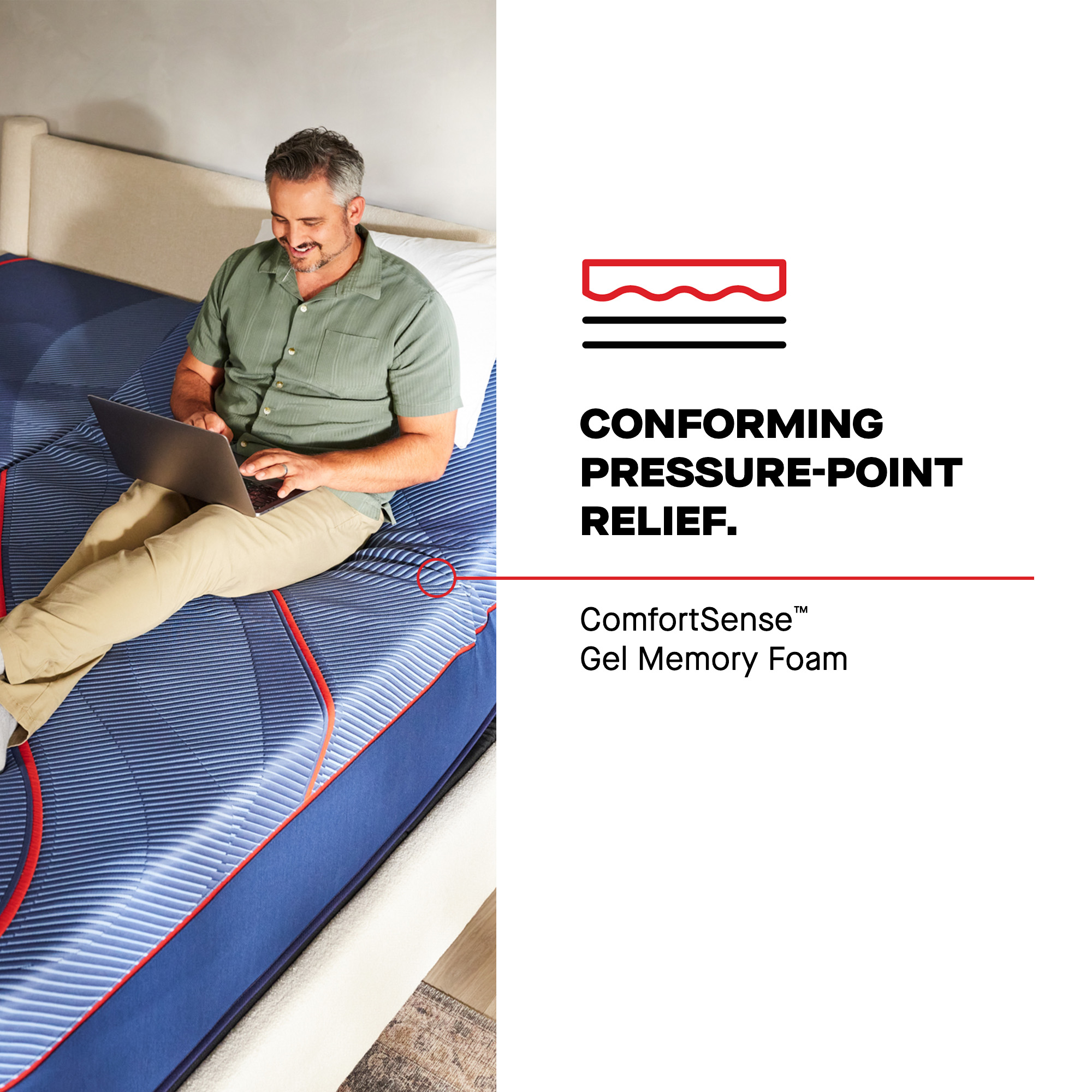 Sealy Brenham II Firm Split Cal King Mattress - Gil's Furniture & Sleep ...