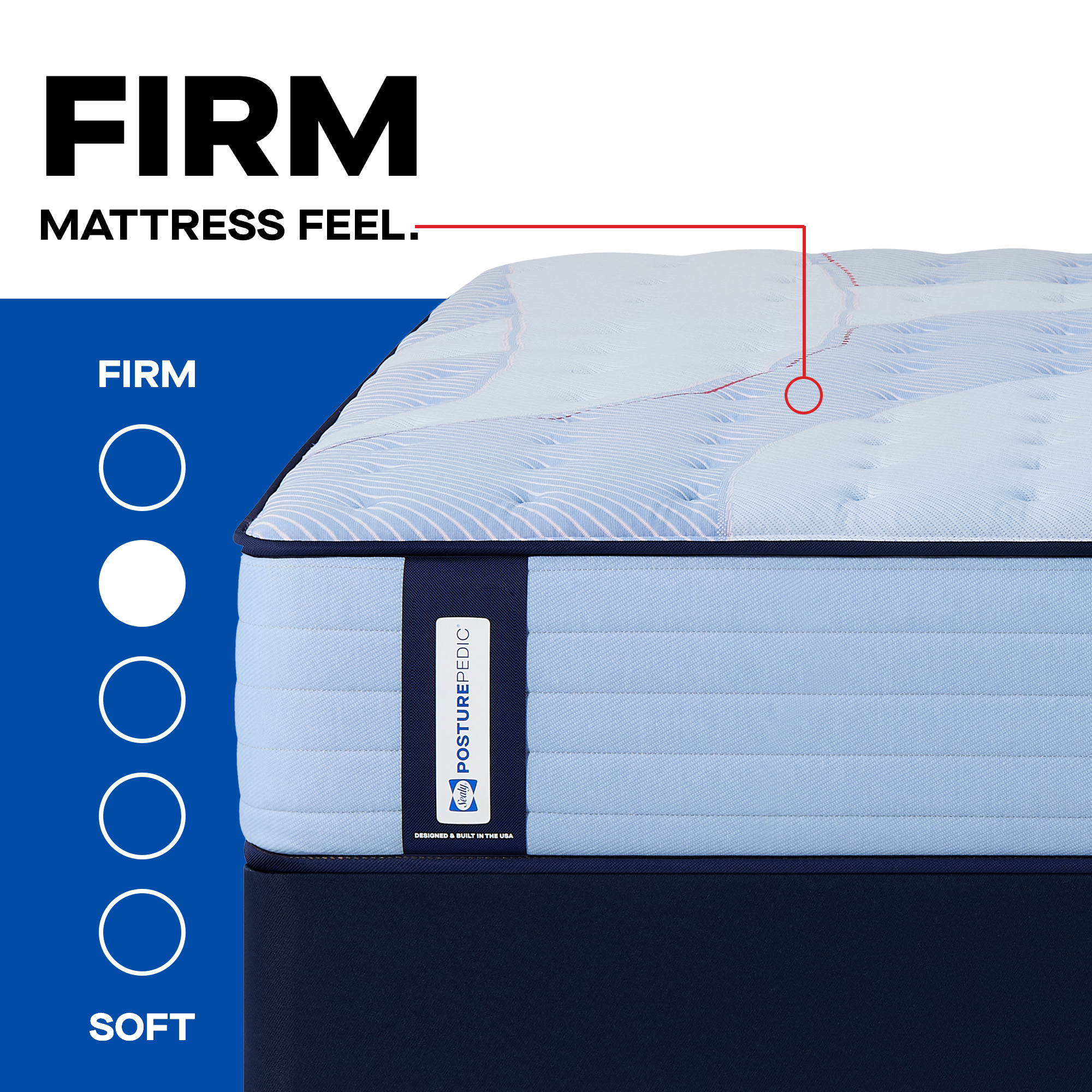 Sealy Goddard Tight Top Firm Split Cal King Mattress - Gil's Furniture ...