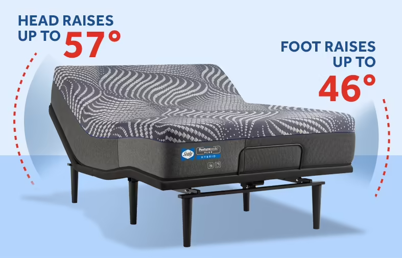 Sealy Ease® Twin Adjustable Base - Gil's Furniture & Sleep Source