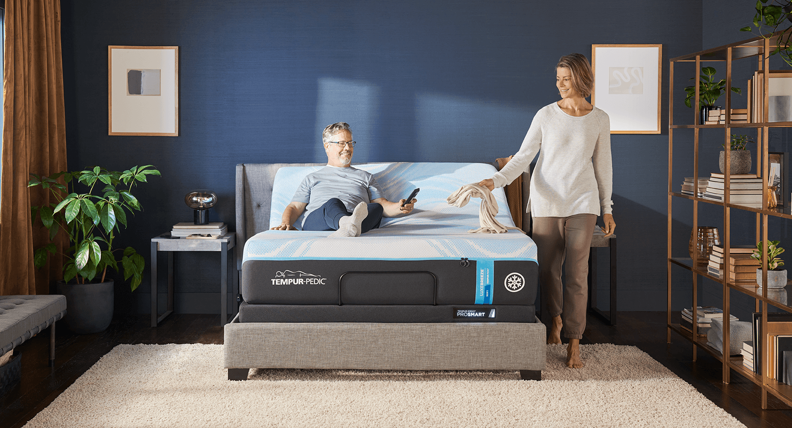 Tempur-Pedic TEMPUR-Ergo® ProSmart™ Base Queen Adjustable Base - Gil's ...